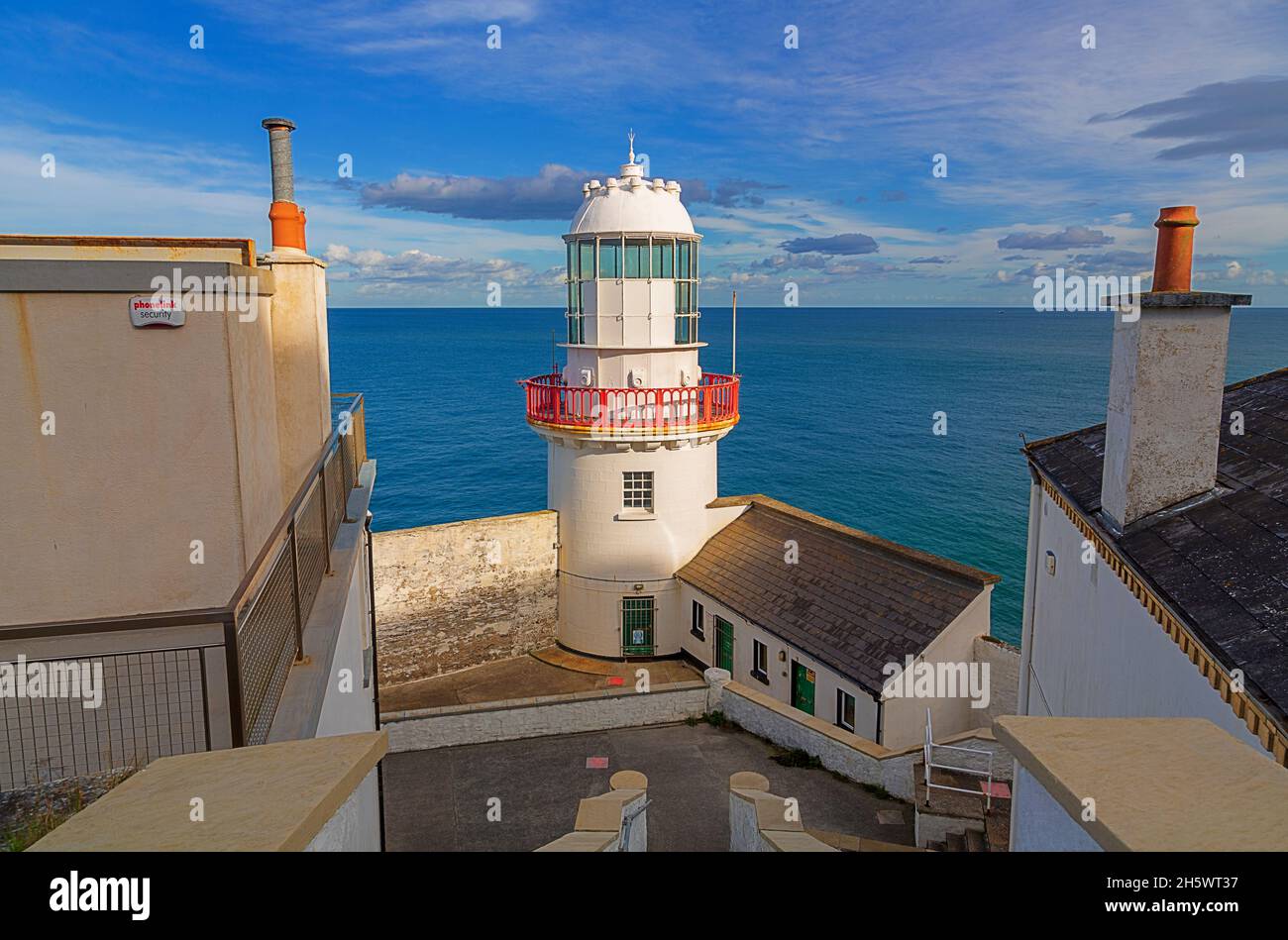 Wicklow Head Lighthouse, County Wicklow, Ireland Stock Photo - Alamy
