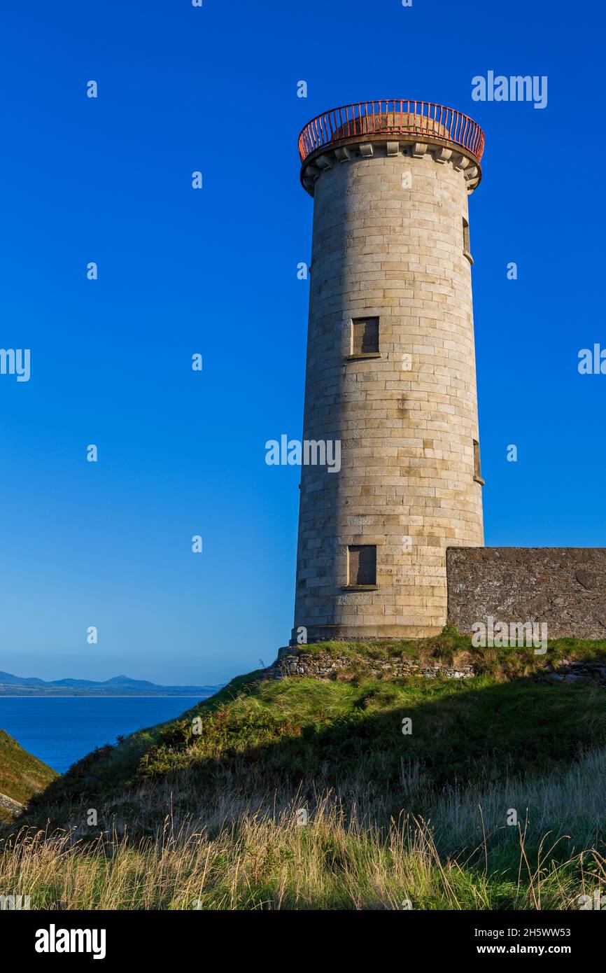 Old Wicklow Head Lighthouse, County Wicklow, Ireland Stock Photo - Alamy