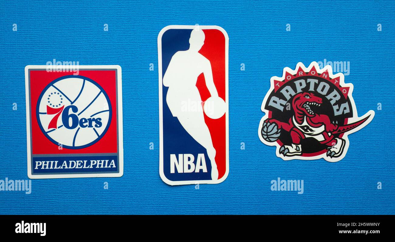 Philadelphia 76ers logo hi-res stock photography and images - Alamy