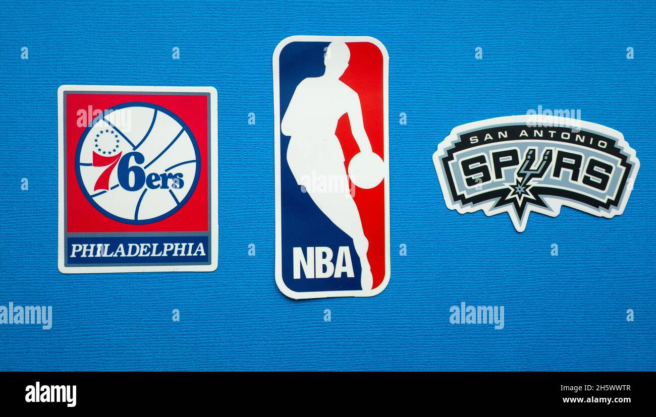 Philadelphia 76ers logo hi-res stock photography and images - Alamy