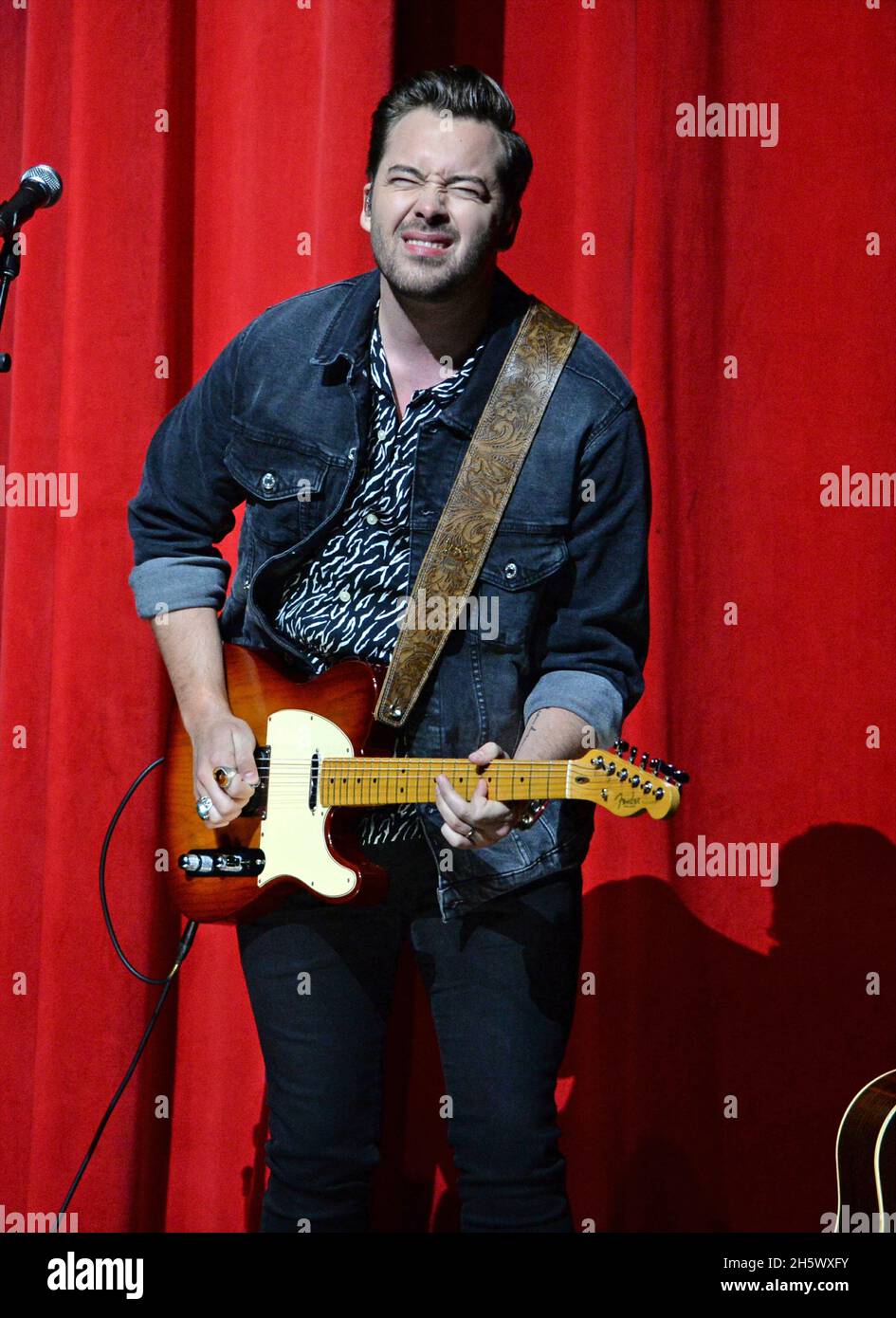 Hollywood - FL - 20211024 Alex Hall performs at Hard Rock Live held at ...