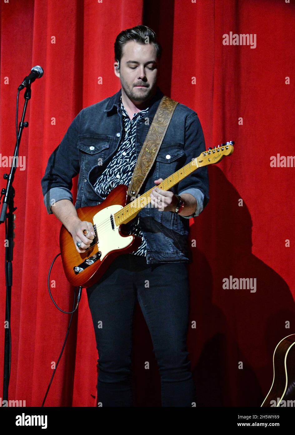 Hollywood - FL - 20211024 Alex Hall performs at Hard Rock Live held at ...