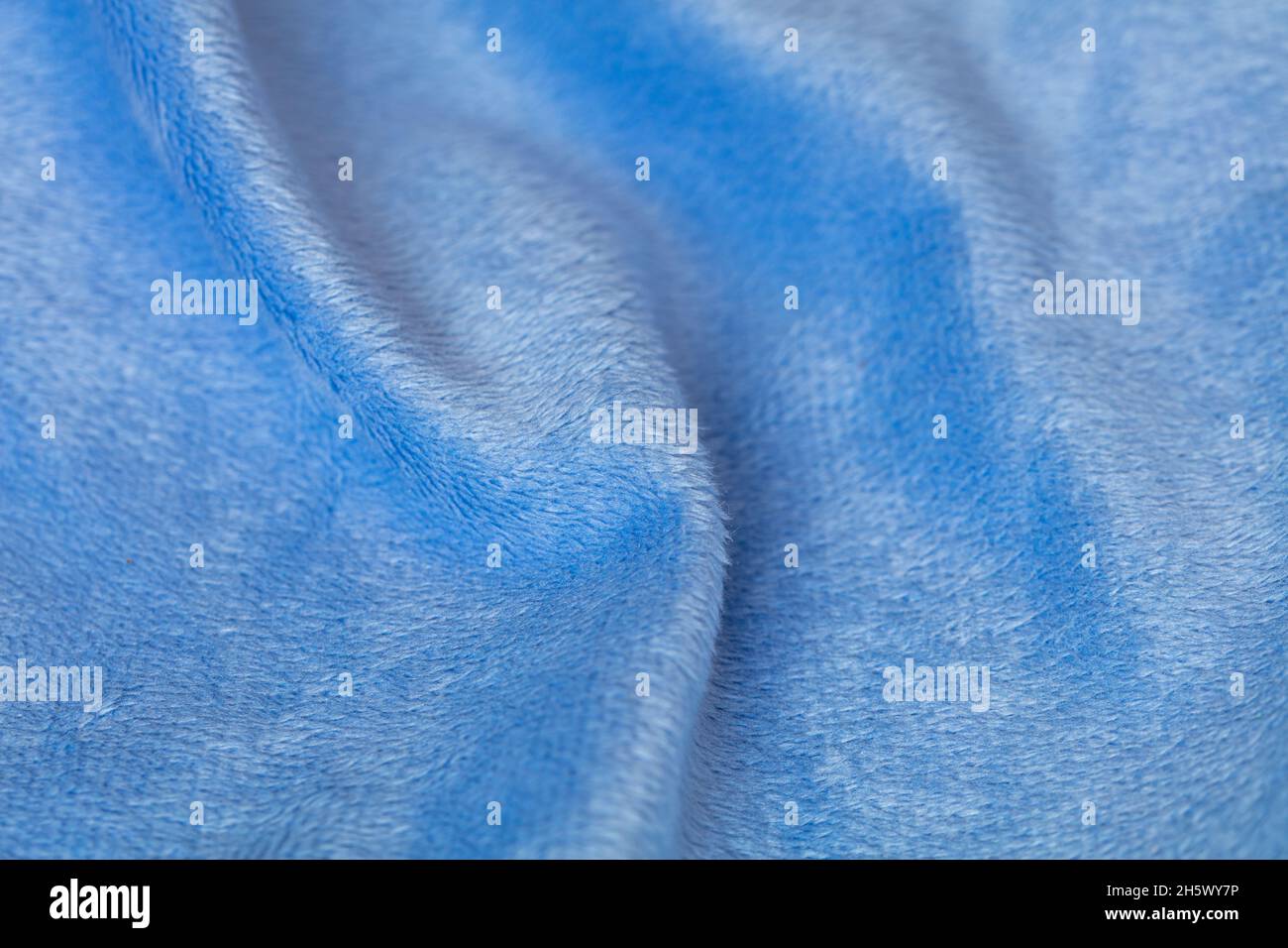 blue velour plush cloth textured background Stock Photo - Alamy