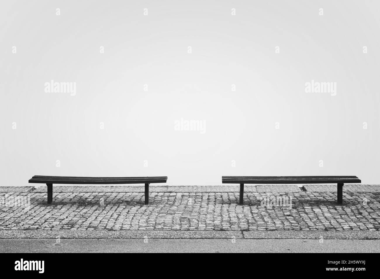 Two bench hi-res stock photography and images - Alamy