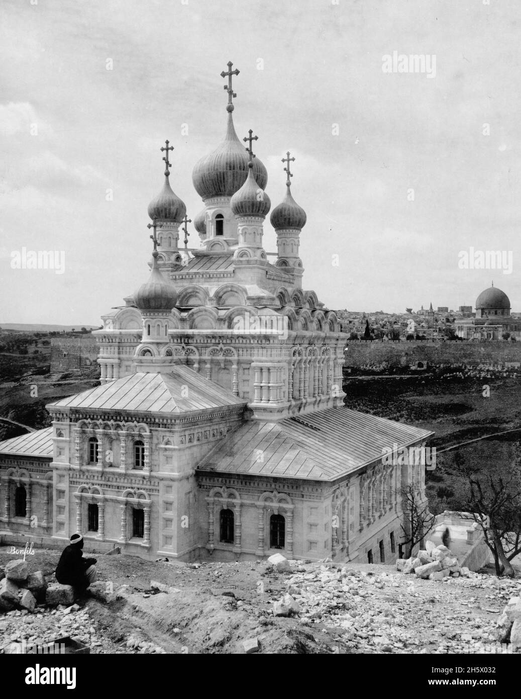 Vintage Maison Bonfils photograph Stock Photo - Alamy