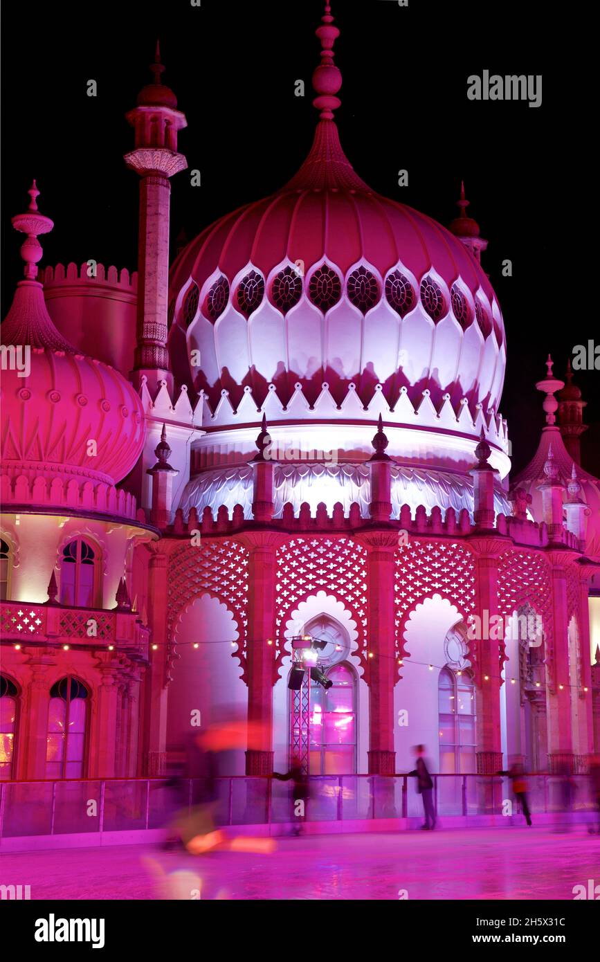 Brighton pavillion ice rink hi-res stock photography and images - Alamy