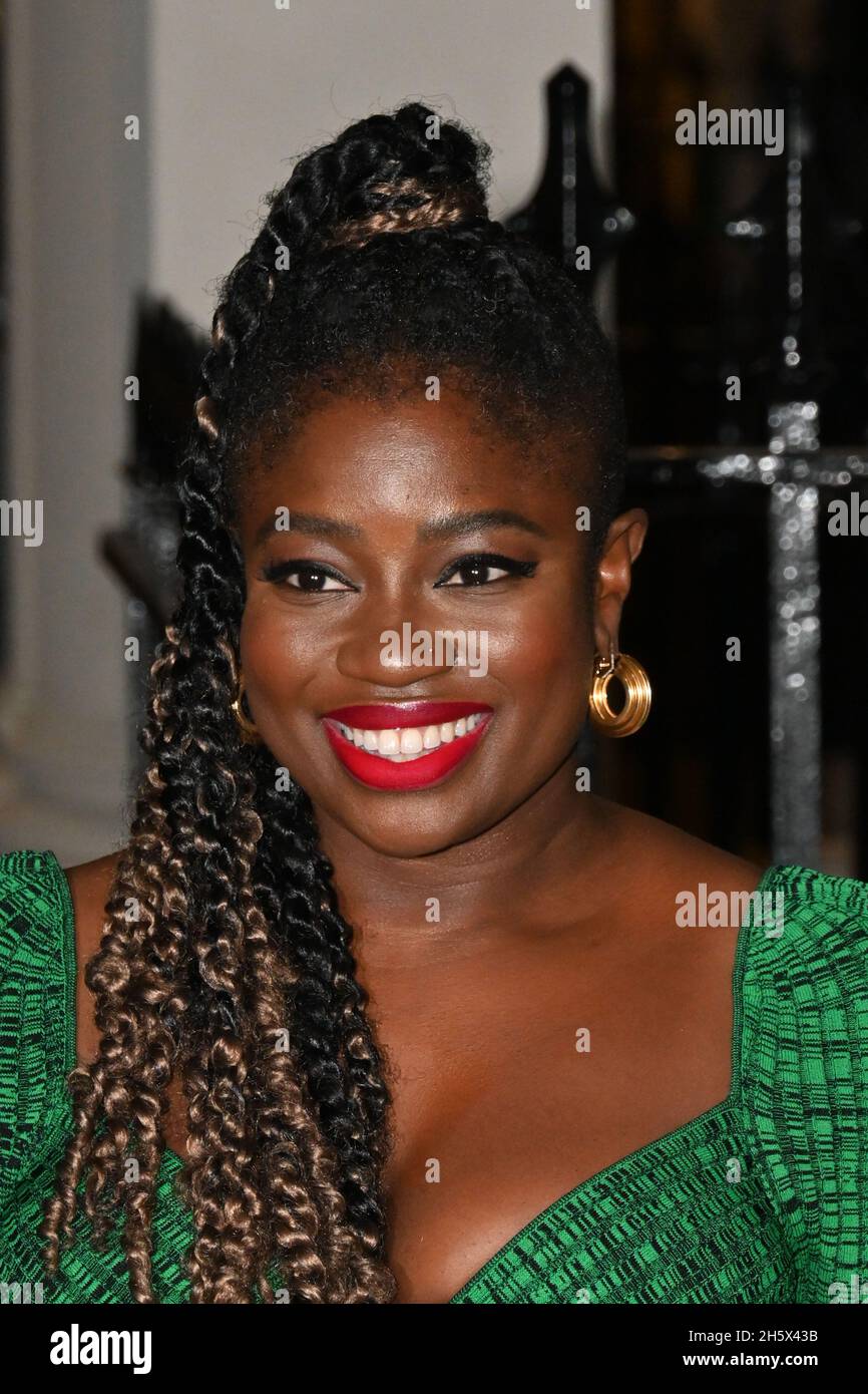 London - Britain - 20211028 - 2021 British Vogue X Self-Portrait Party ...