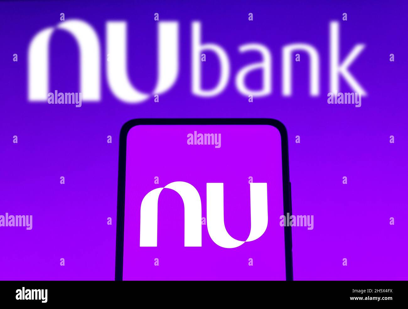 Nubank logo hi-res stock photography and images - Alamy