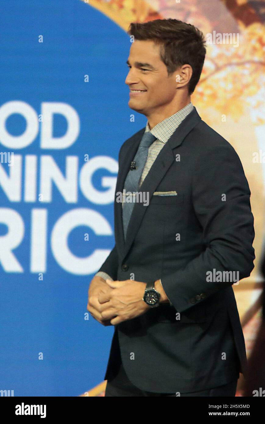 New York - NY - 20211007 Good Morning America hosts on set. -PICTURED ...