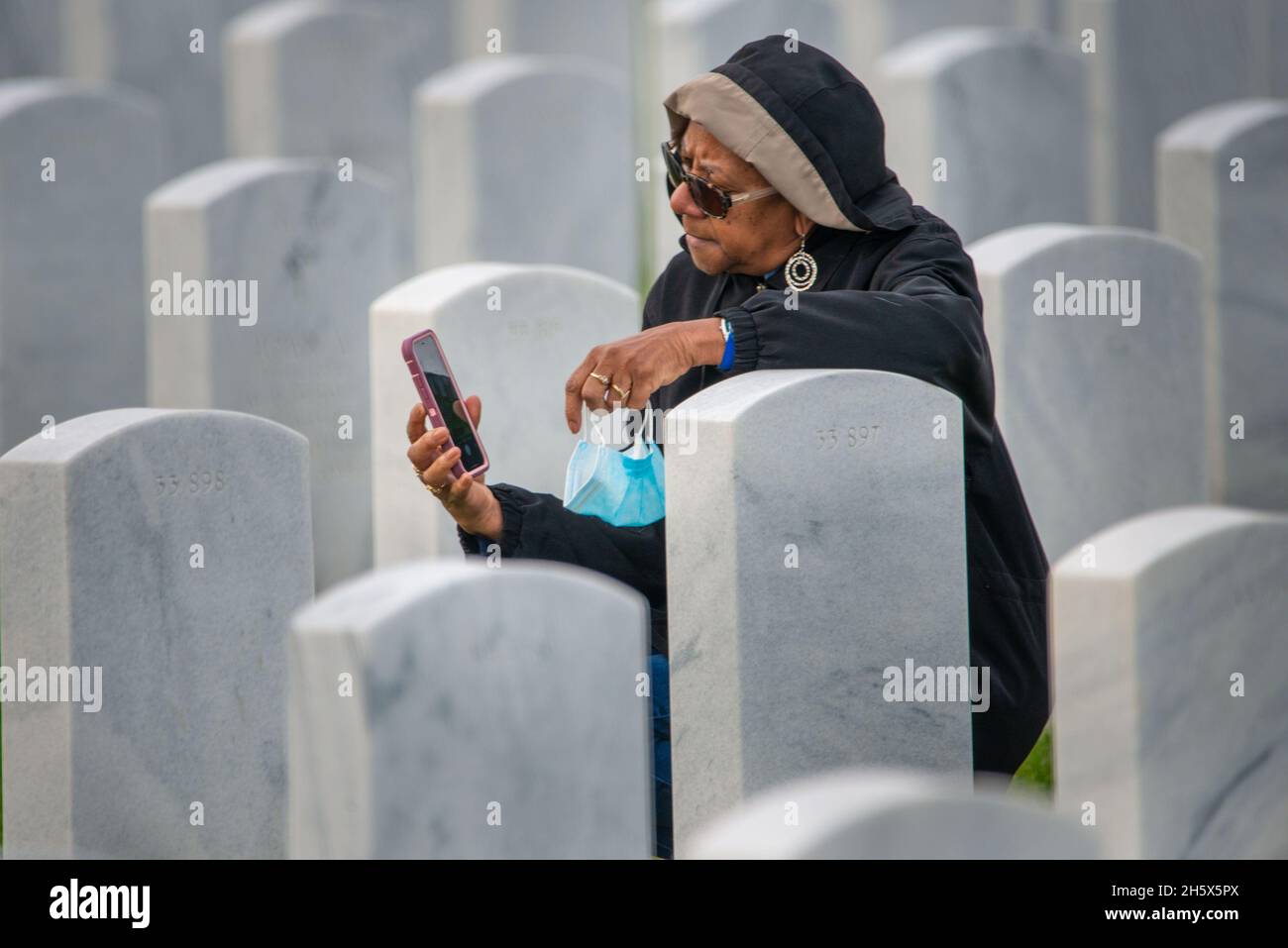 Pennsylvania, USA. 11th Nov, 2021. Barbara Alston of Middletown ...