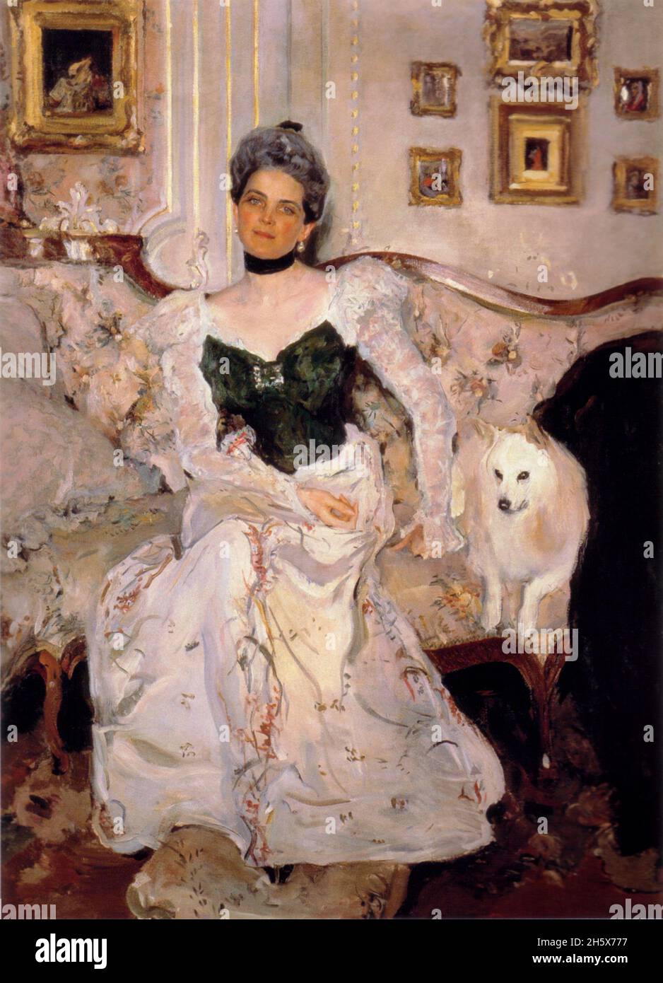 Portrait of princess zinaida yusupova hi-res stock photography and ...