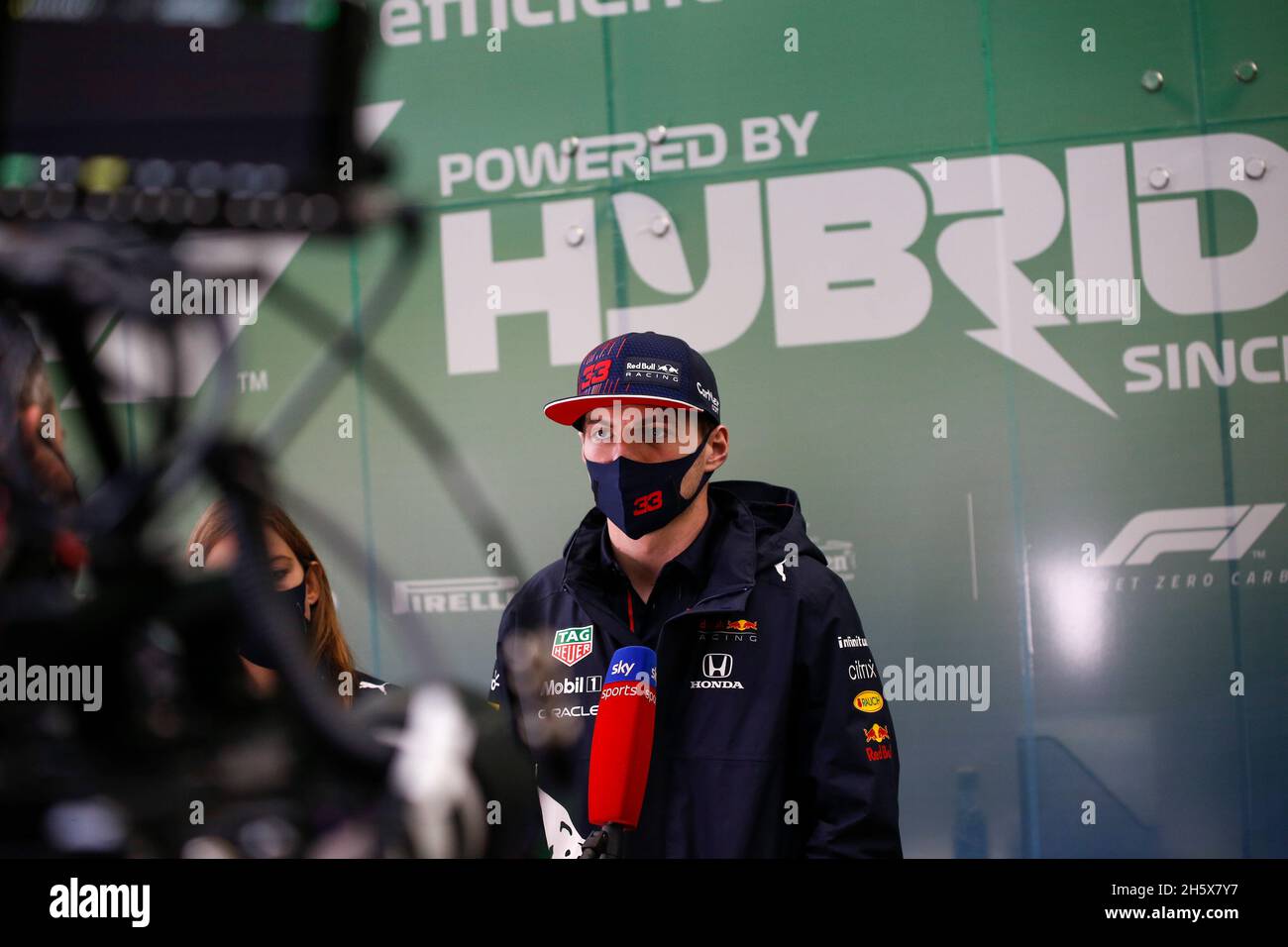 Sao Paulo, Brazil. 11th Nov, 2021. # 33 Max Verstappen (NED, Red Bull ...