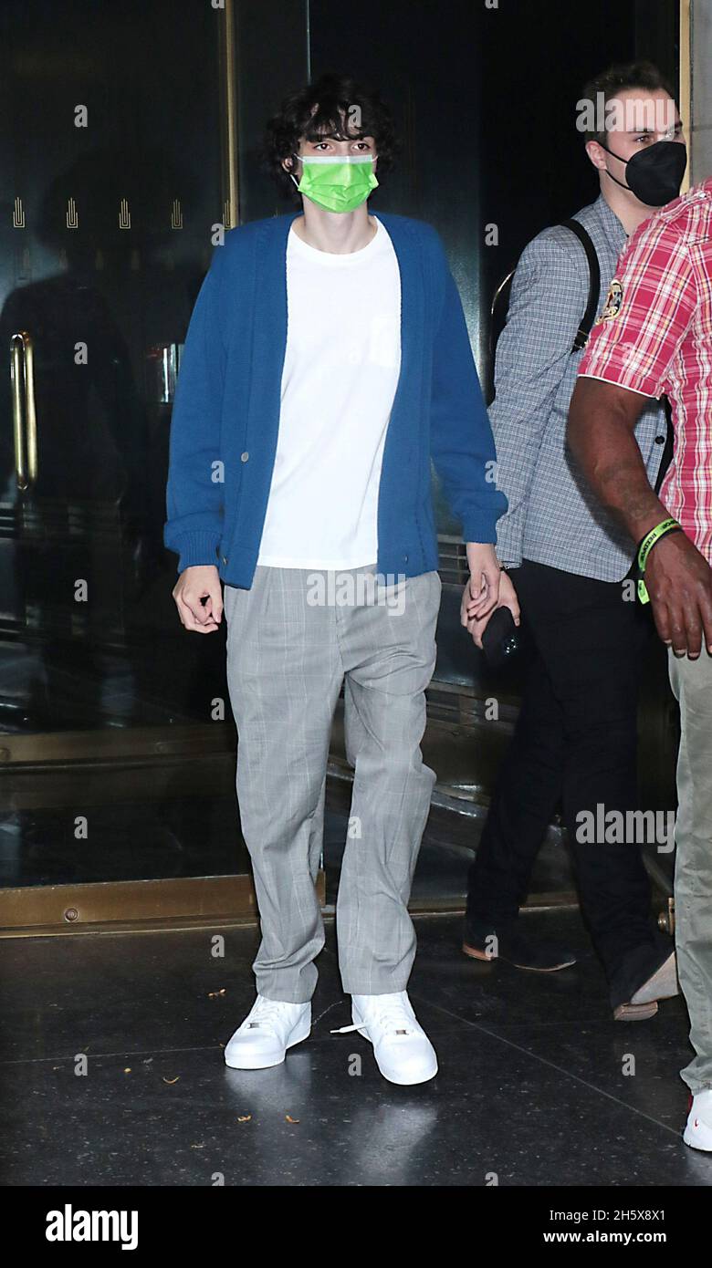 New York - NY - 20211011 Finn Wolfhard at the Today Show promoting the ...