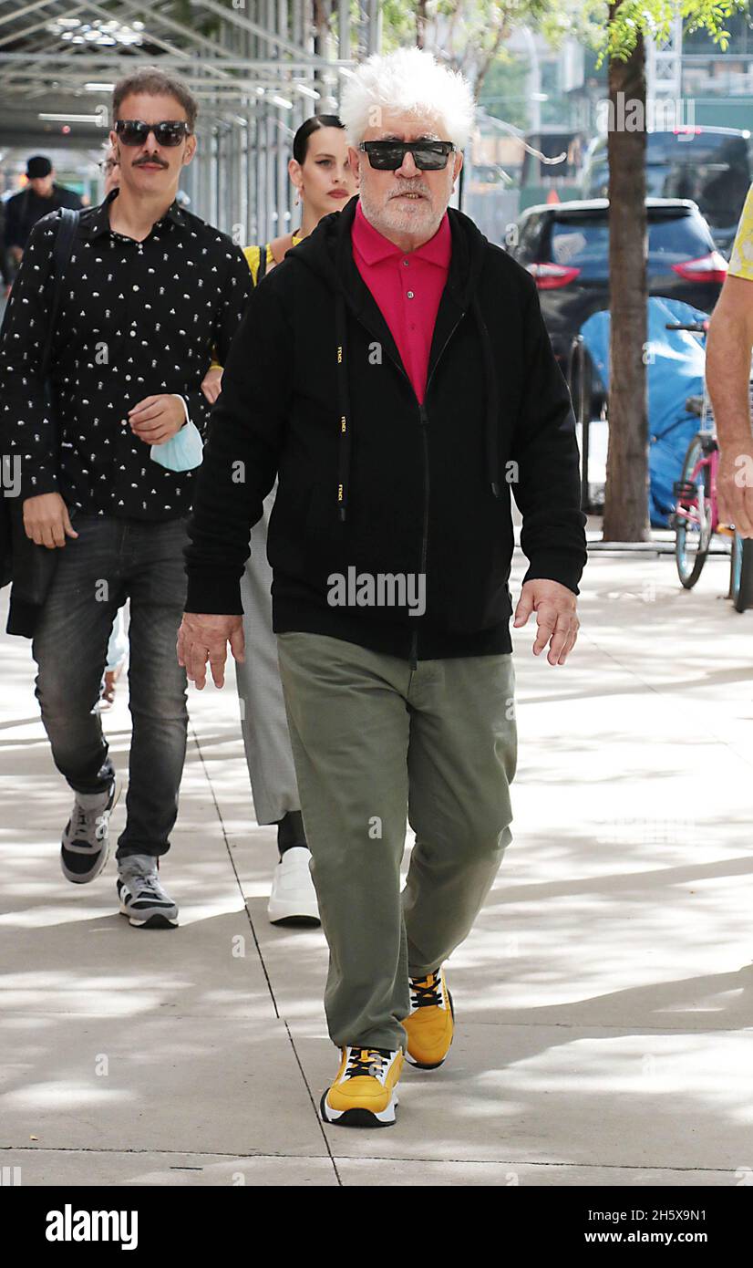 New York - NY - 20211008-Arrivals for Parallel Mothers Press Conference ...