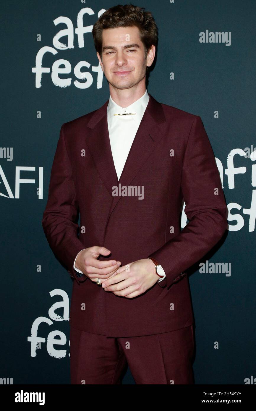 Los Angeles, USA. 10th Nov, 2021. Andrew Garfield at arrivals for TICK ...