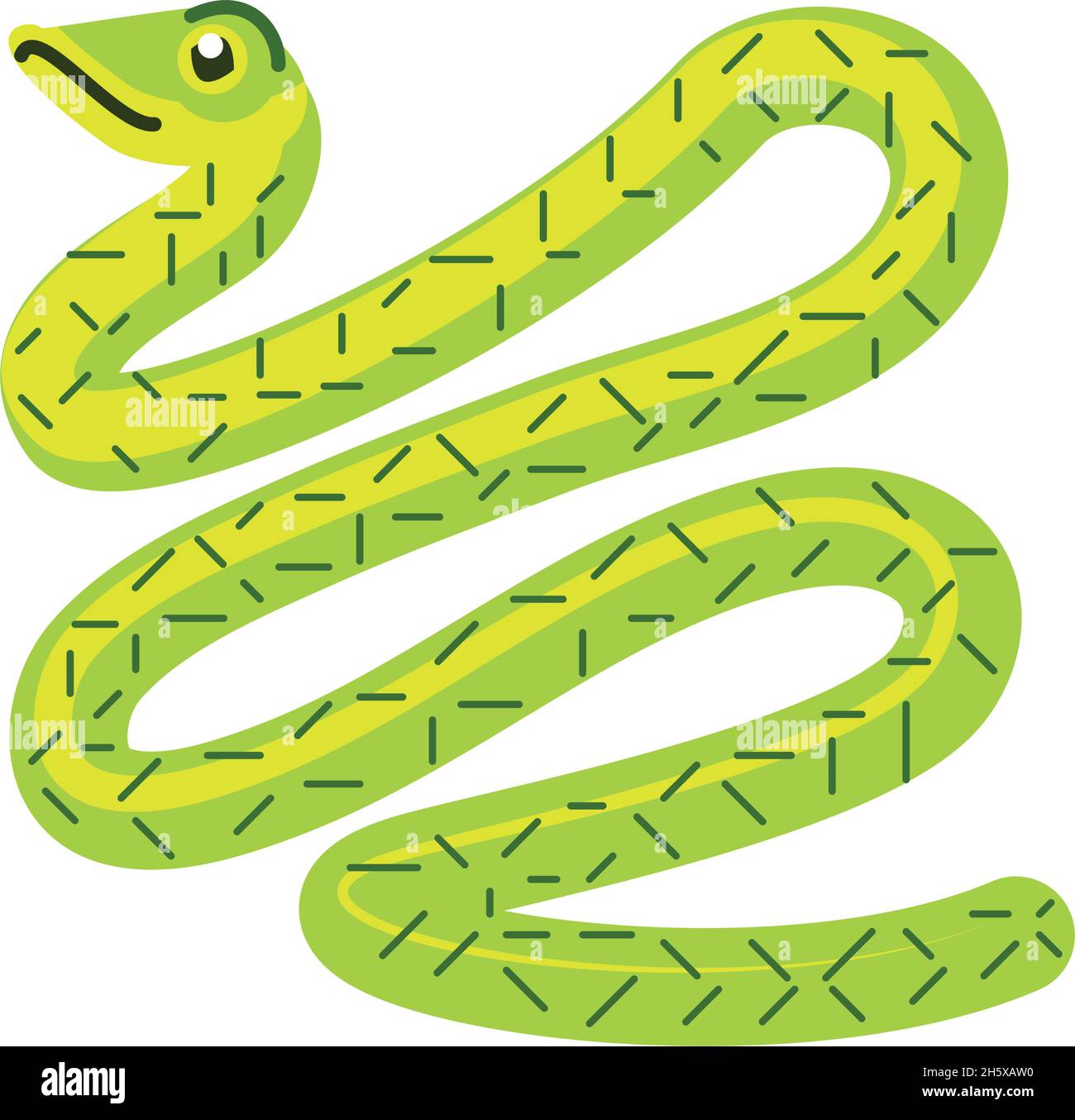 green snake icon Stock Vector Image & Art - Alamy