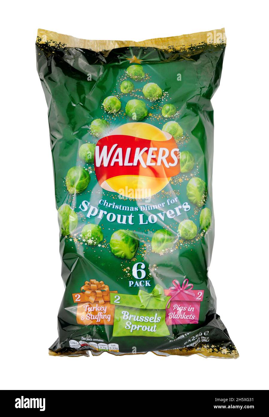 Walkers potato crisps special edition multipack Christmas flavours ...