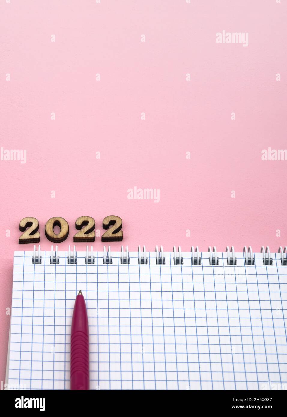 Coins and Figures 2022. Banner 2022. Money stacked in columns Stock ...