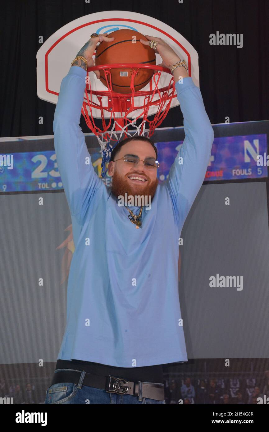 Mexico City, Mexico. 11th Nov, 2021. Puerto Rican rapper Miky Woodz ...