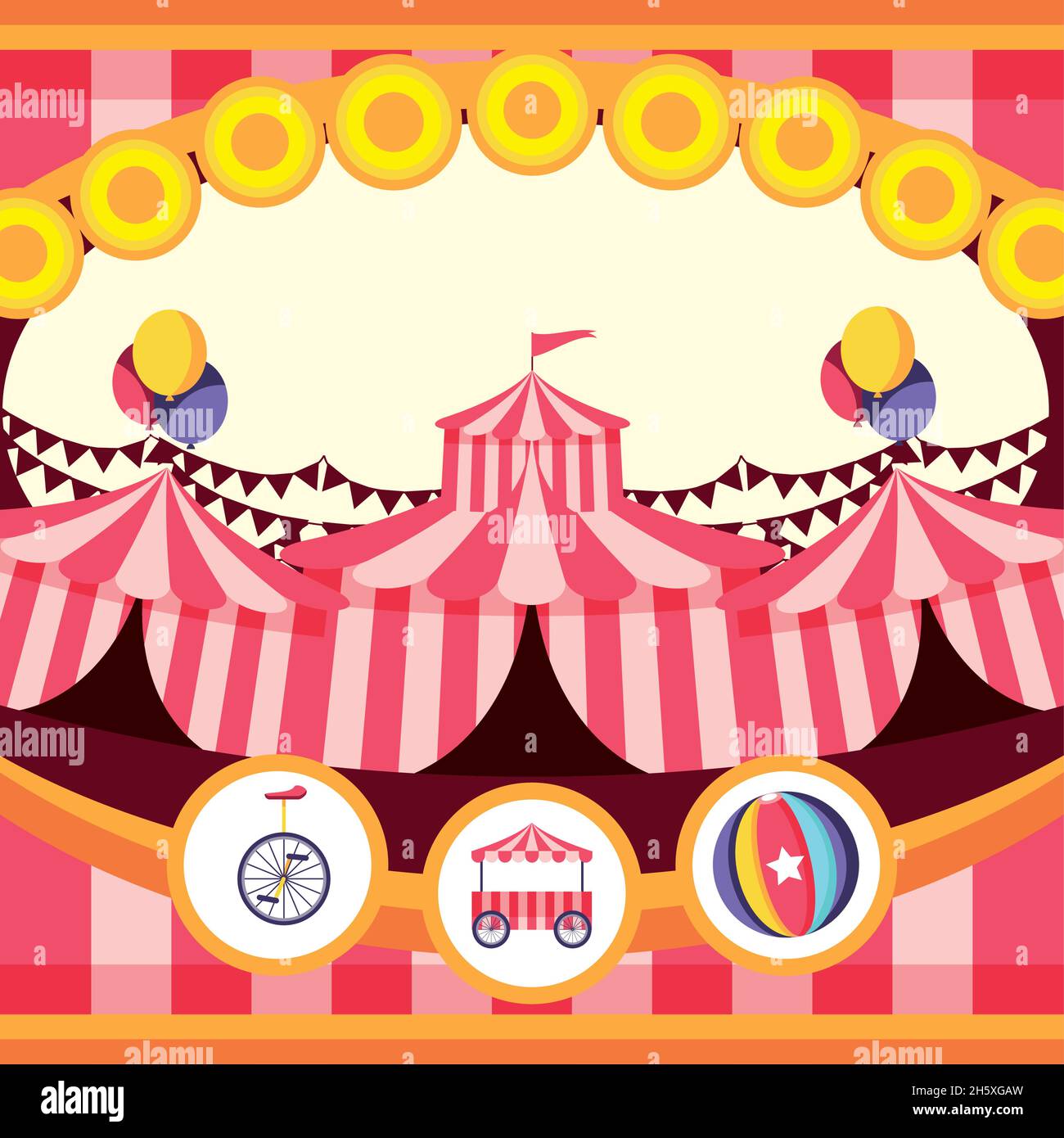 circus advertising banner Stock Vector Image & Art - Alamy