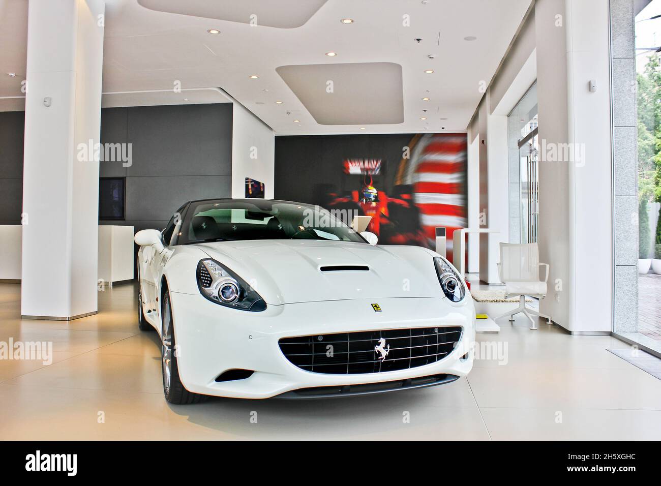 Ferrari 2012 White Ferrari 312 T