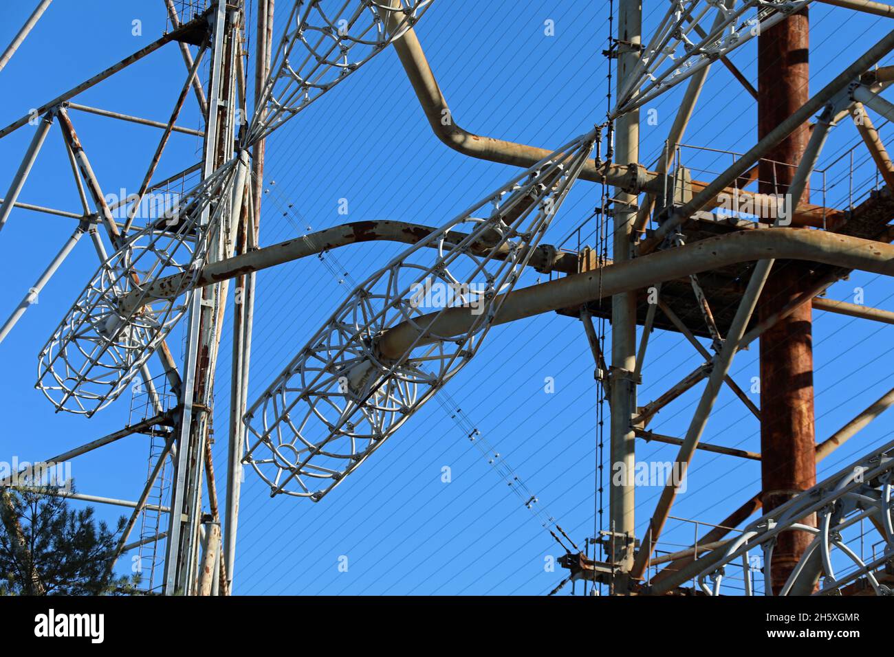 Closeup of Duga Radar in Ukraine Stock Photo - Alamy