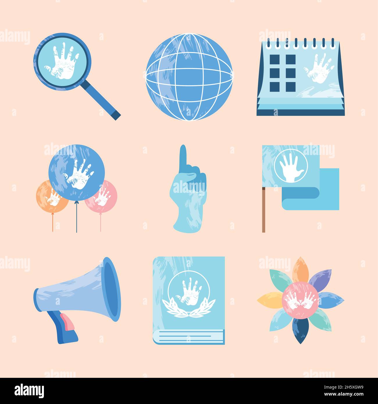 icons human rights Stock Vector Image & Art - Alamy