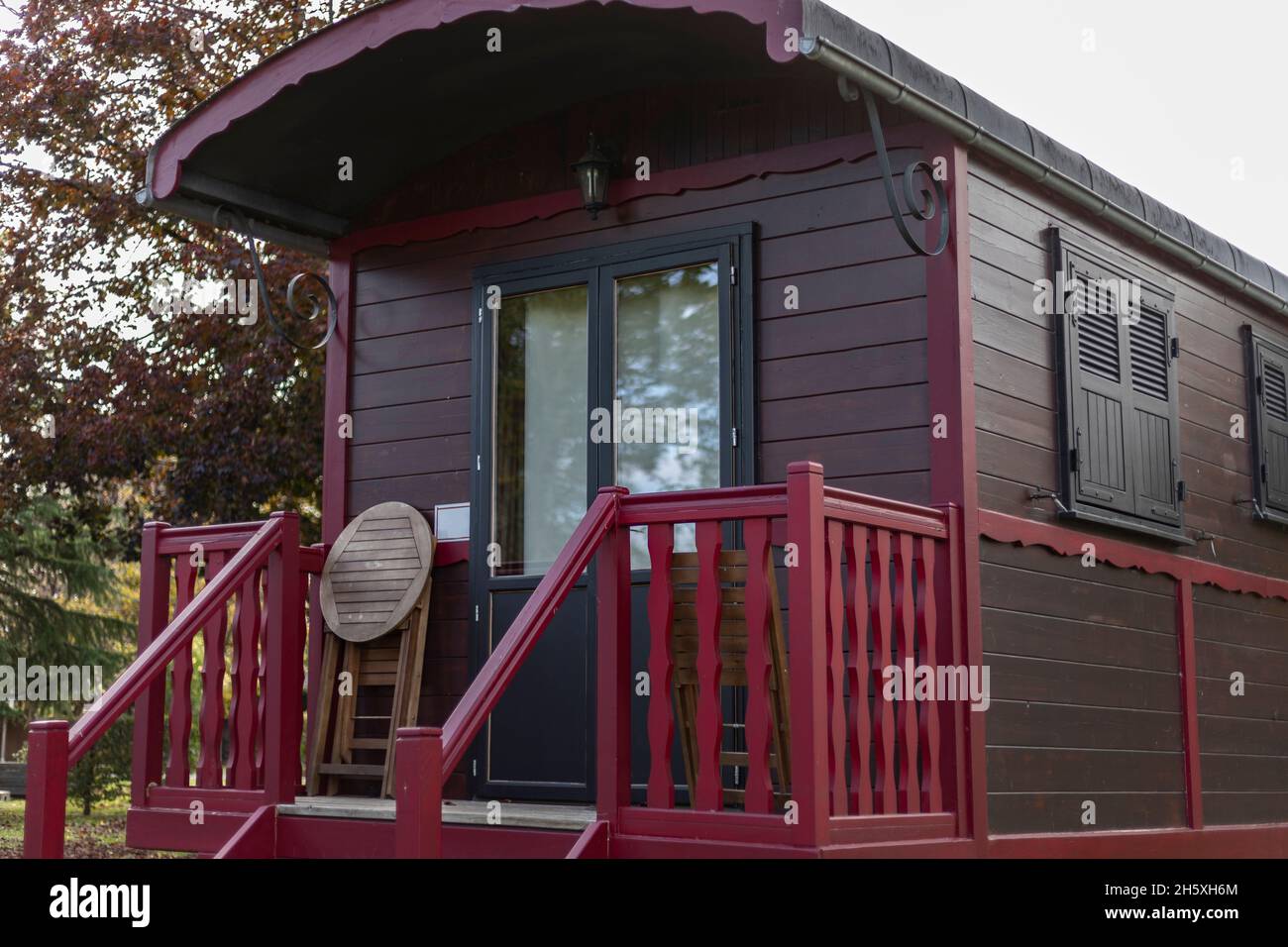 Traveller caravan hi-res stock photography and images - Alamy