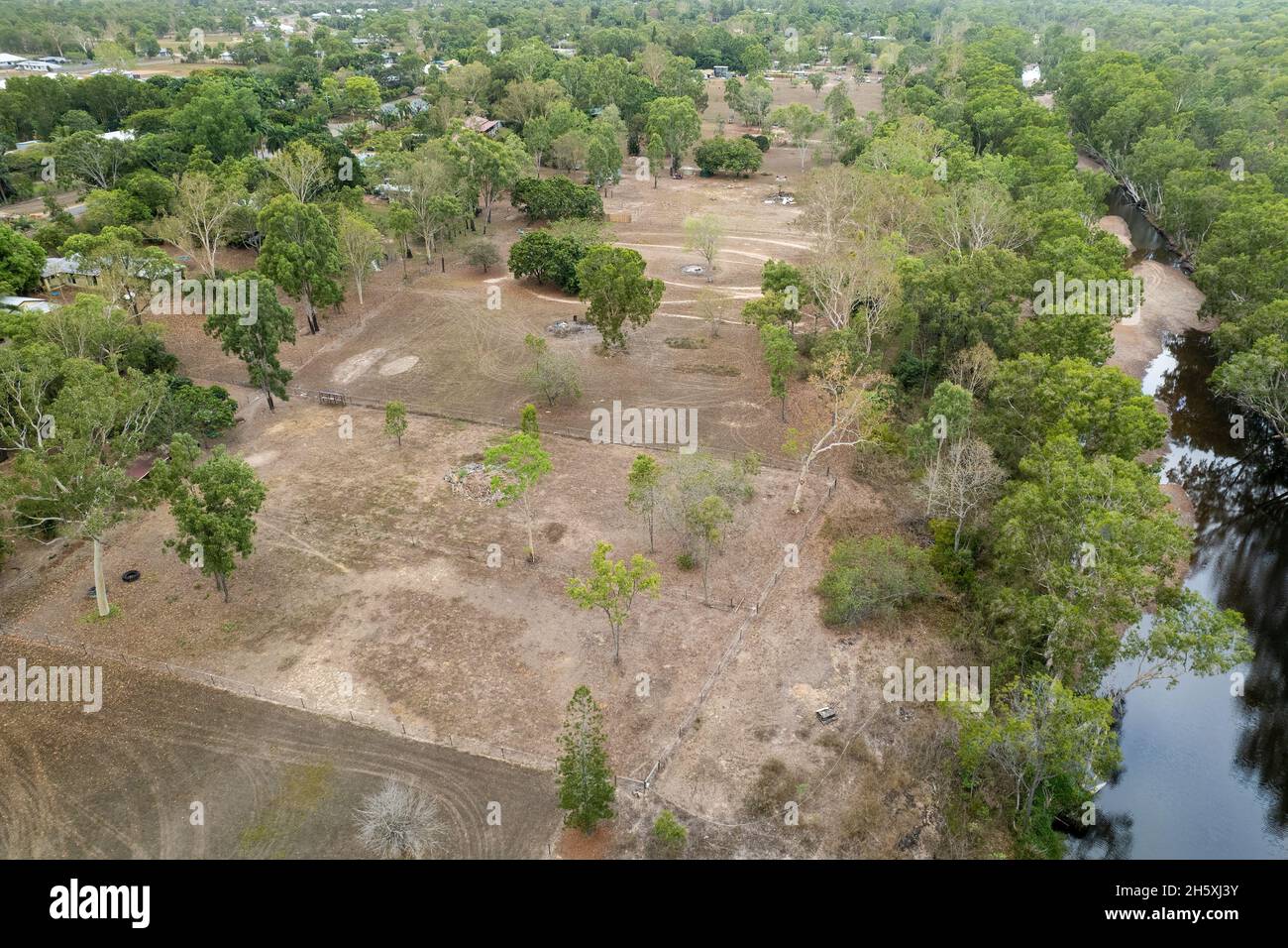 Drone flight over tree lined hi-res stock photography and images - Alamy