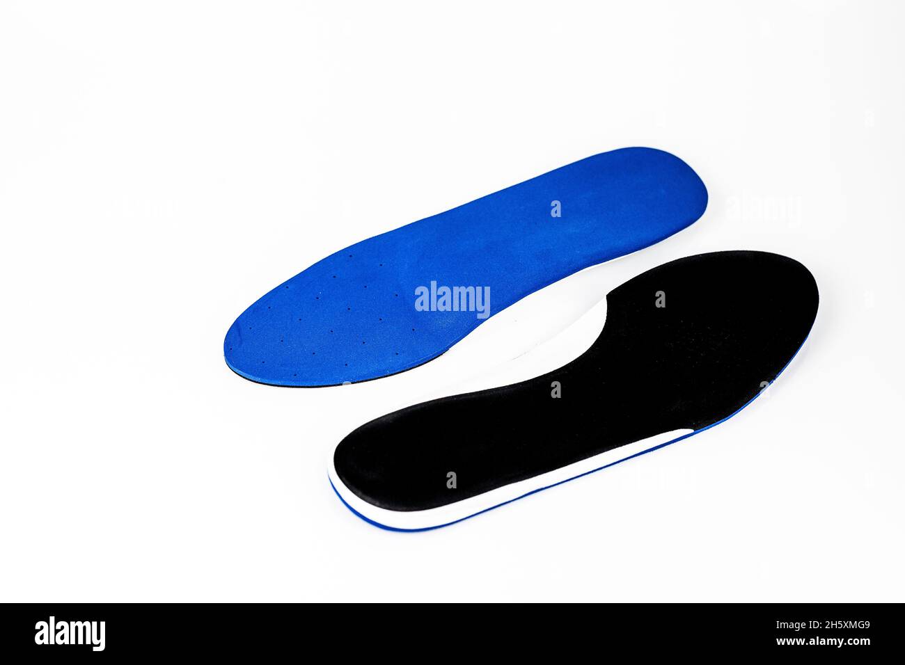 Custom made shoe inserts / insoles Stock Photo - Alamy