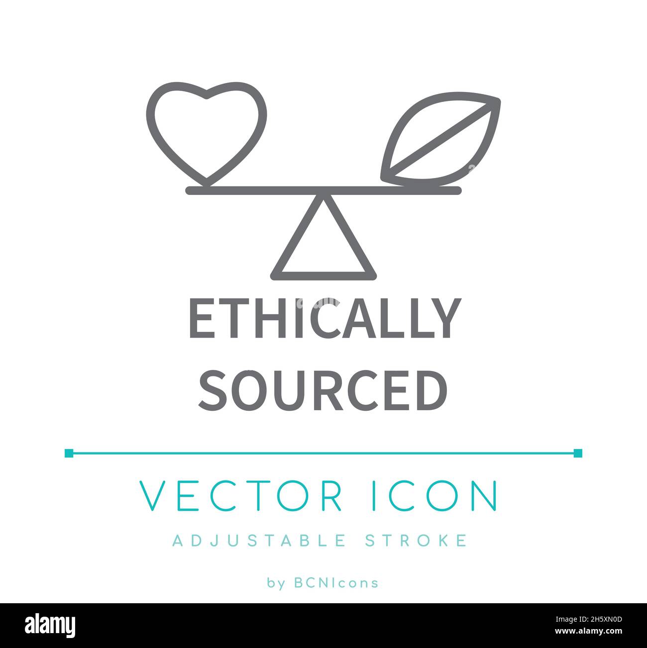 Ethically sourced icon hi-res stock photography and images - Alamy