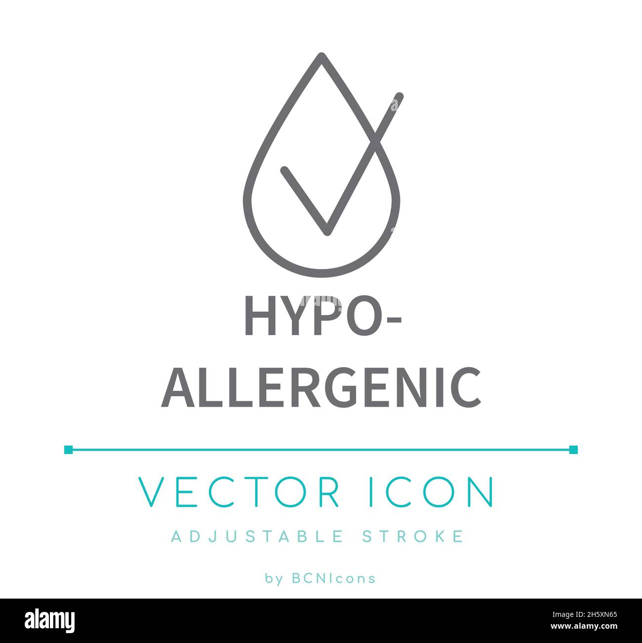 Hypoallergenic vector vectors Stock Vector Images - Alamy