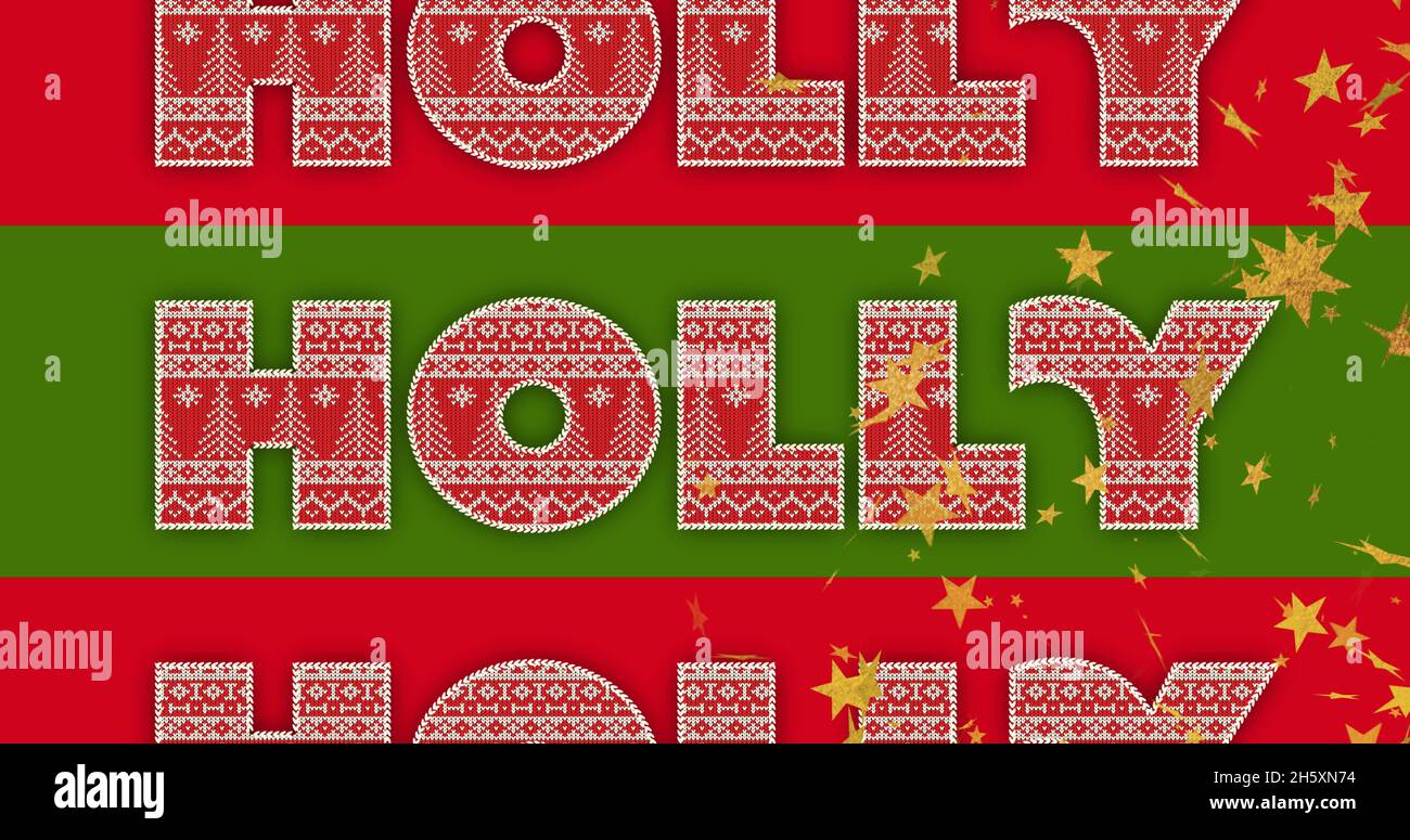 Gold holly hi-res stock photography and images - Alamy