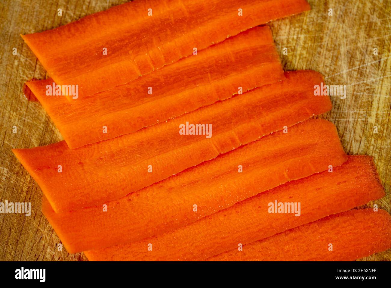 Macro photo of sliced section of a karrot Stock Photo - Alamy