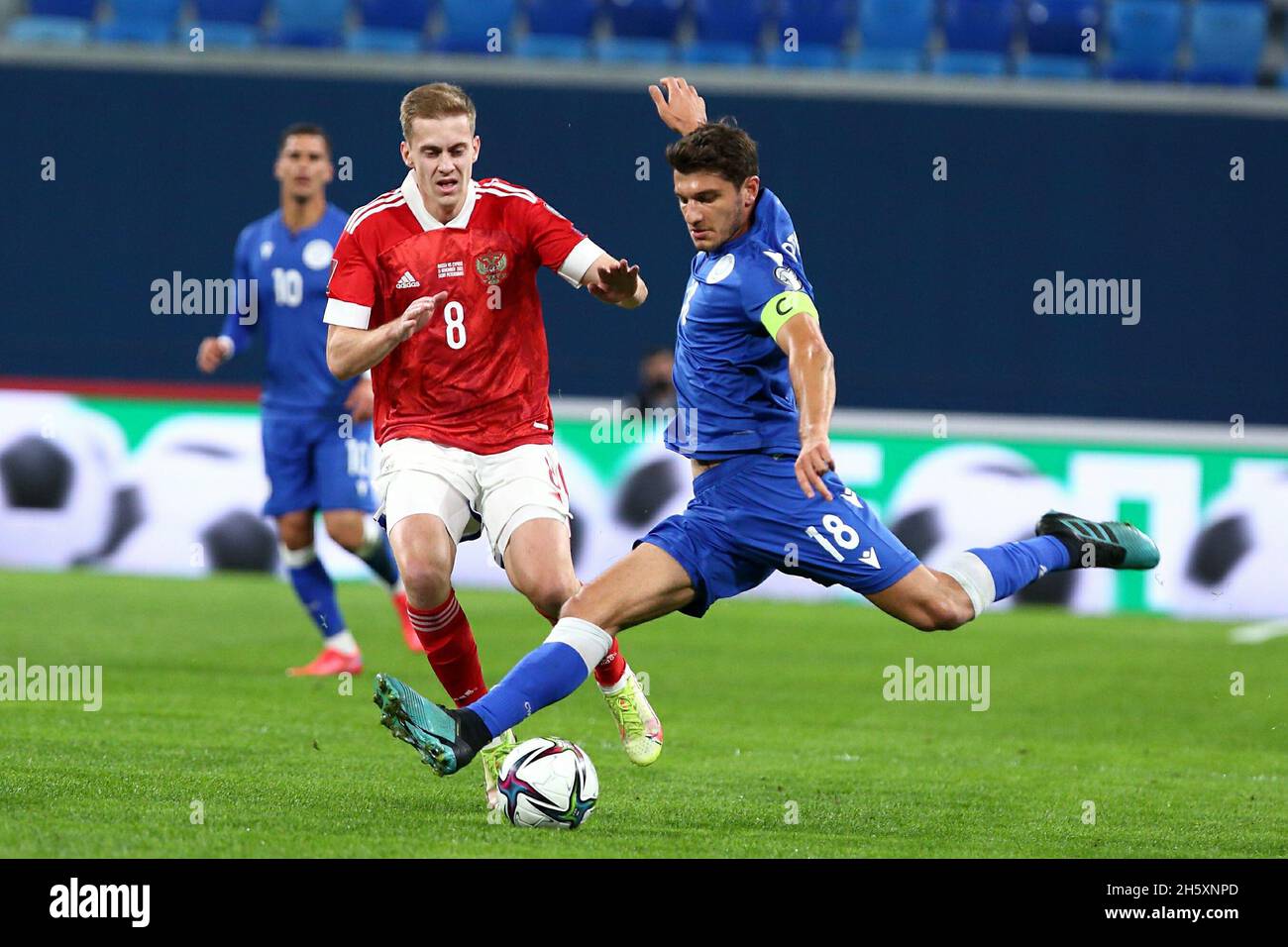Cyprus soccer game national team hi-res stock photography and images ...