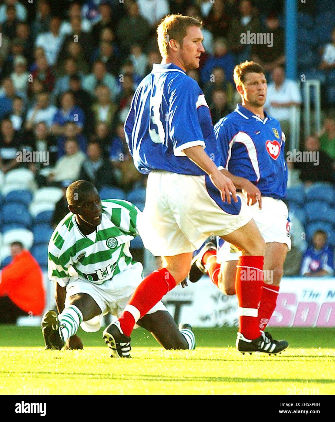 mohammed sylla scores the first for celtic as jamie vincent and arjan ...