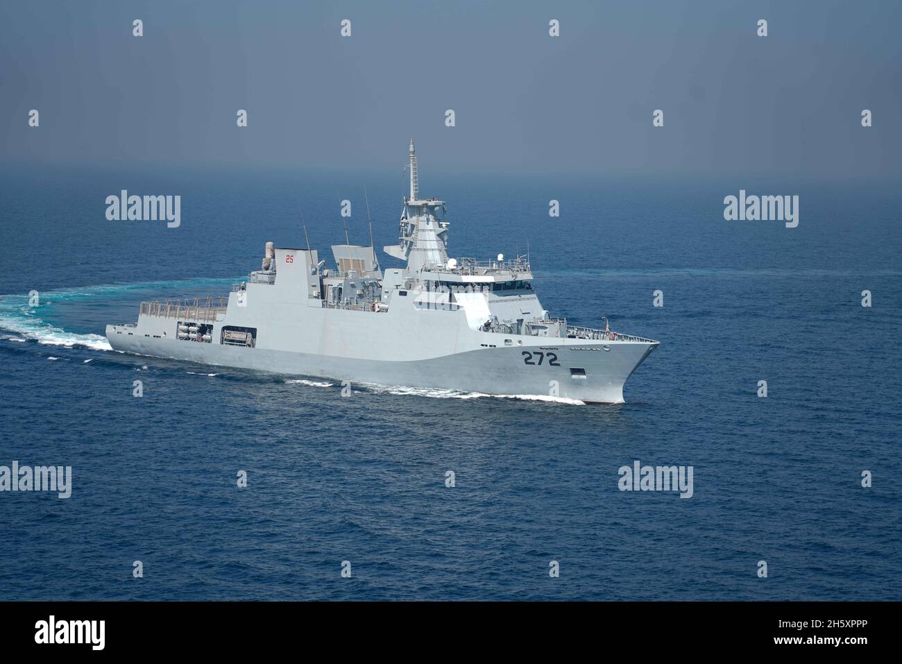 GULF OF OMAN (Nov. 11, 2021) Pakistani corvette PNS Tabuk sails ...