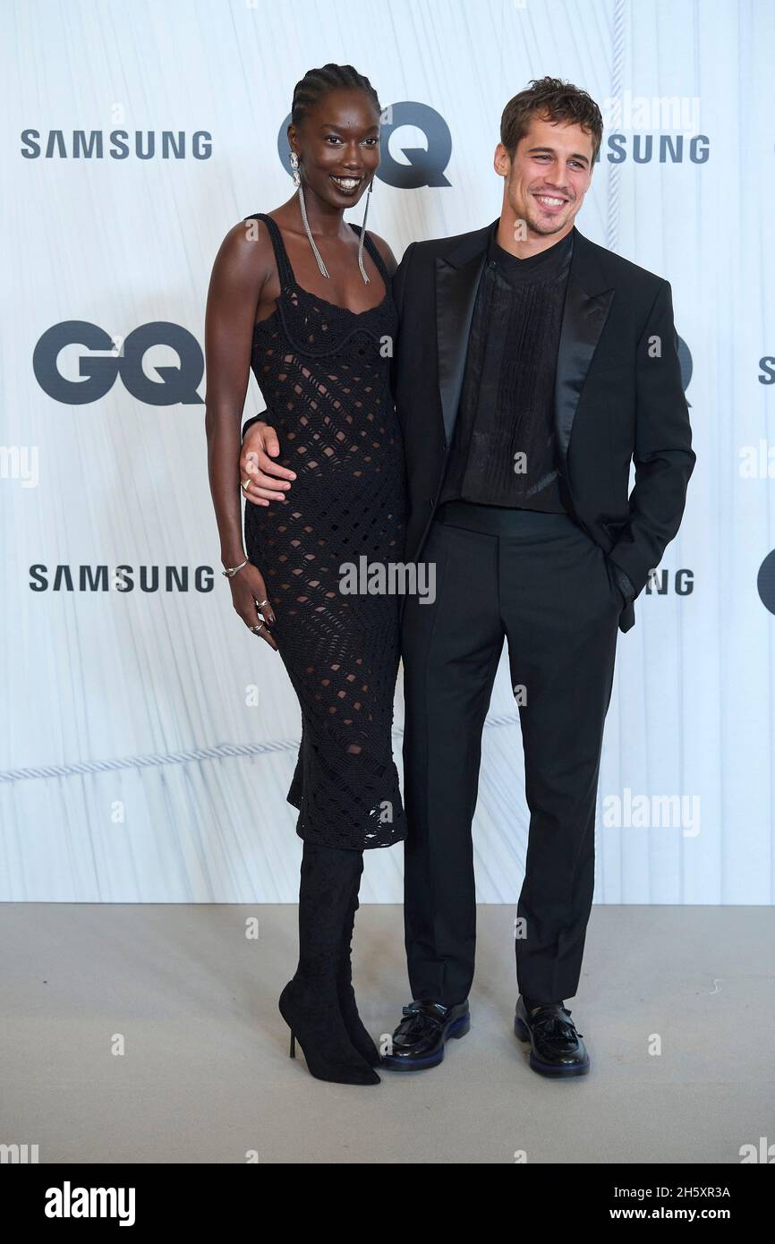 Madrid. Spain. 20211111, Martin Rivas, Lily Fofana attends 20th edition ...