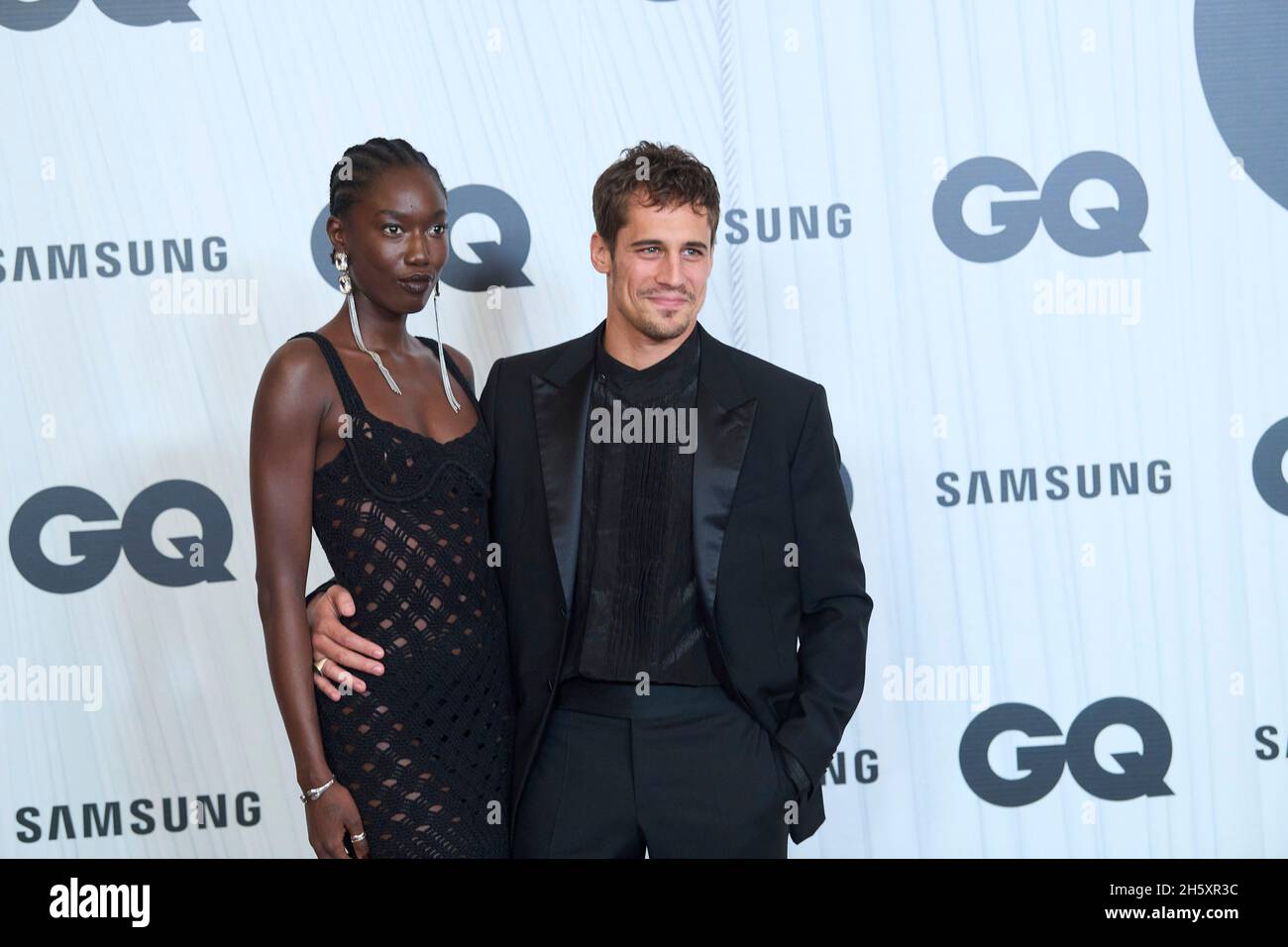 Madrid. Spain. 20211111, Martin Rivas, Lily Fofana attends 20th edition ...