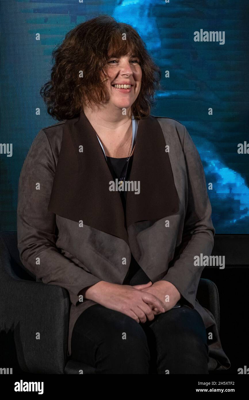 Barcelona, Spain. 11th Nov, 2021. Fiona Delaney, CEO and founder at ...