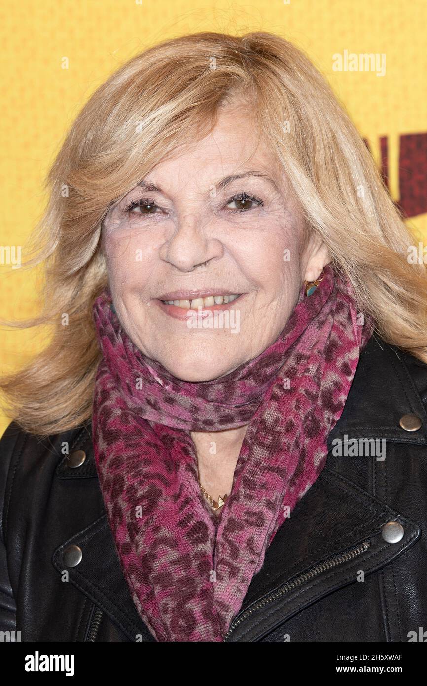 Paris, France. 11th Nov, 2021. Nicoletta attends the musical comedy Le ...