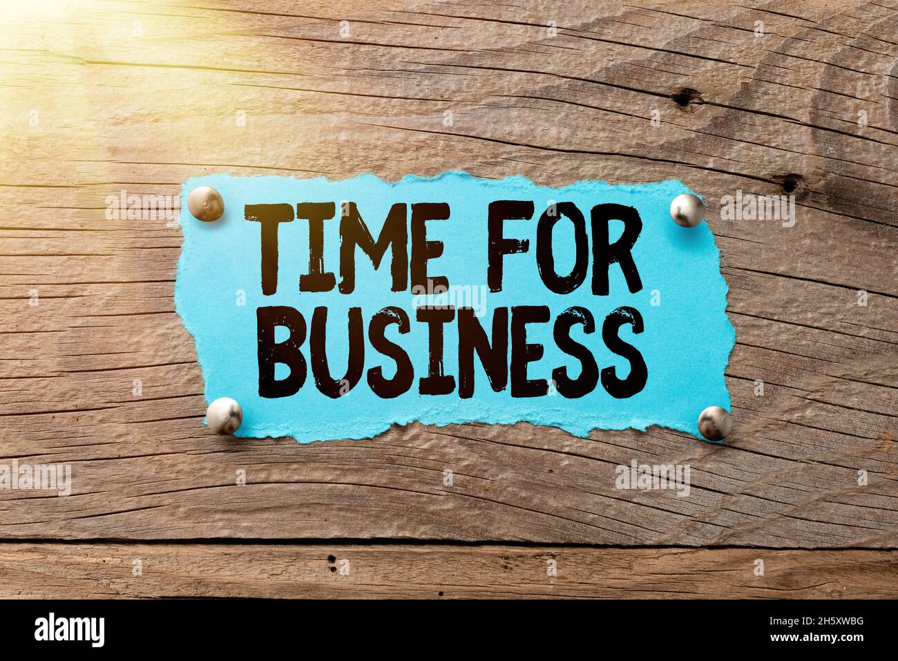 Sign displaying Time For Business. Business overview fulfil ...
