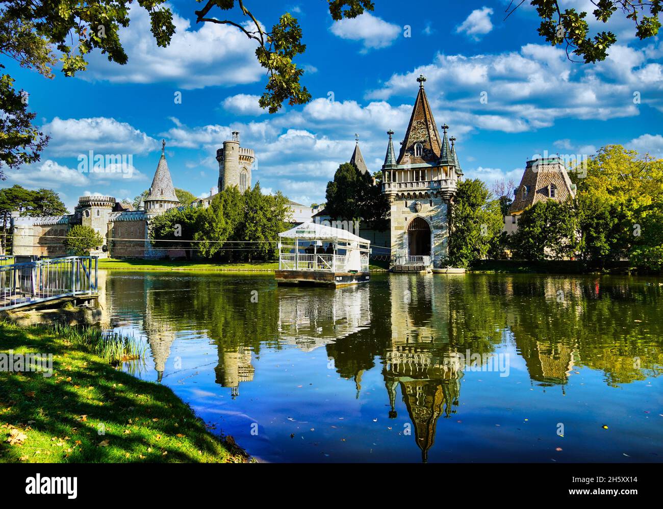 Laxenburg castles Laxenburg Austria Stock Photo - Alamy