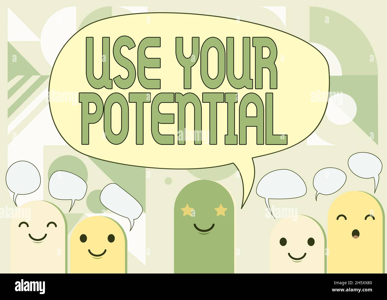 Text sign showing Use Your Potential. Business idea achieve as much ...