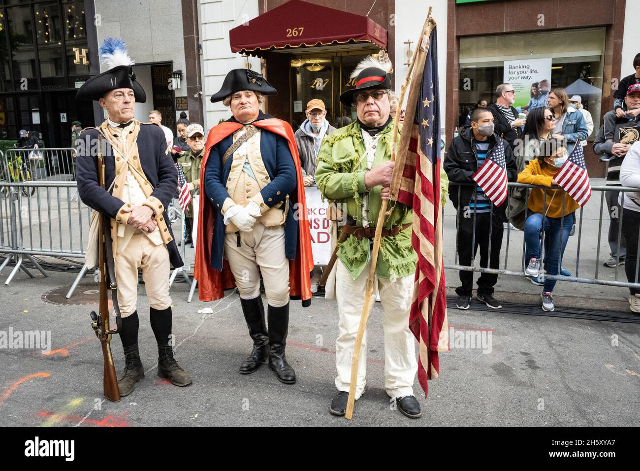 Members of the Historical Interpretations participate in the 102nd ...