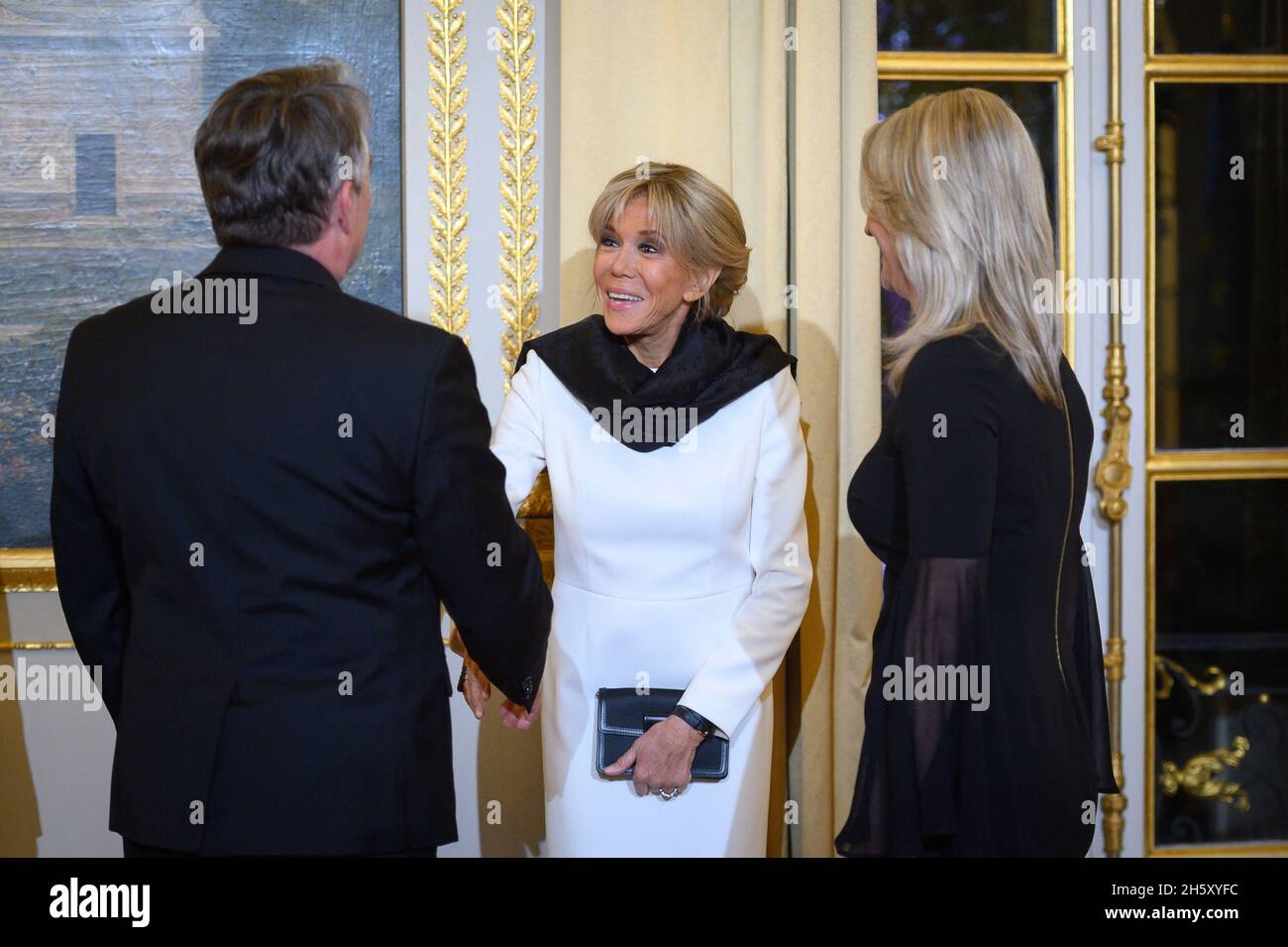 Paris, France. 11th Nov, 2021. French First Lady Brigitte Macron ...