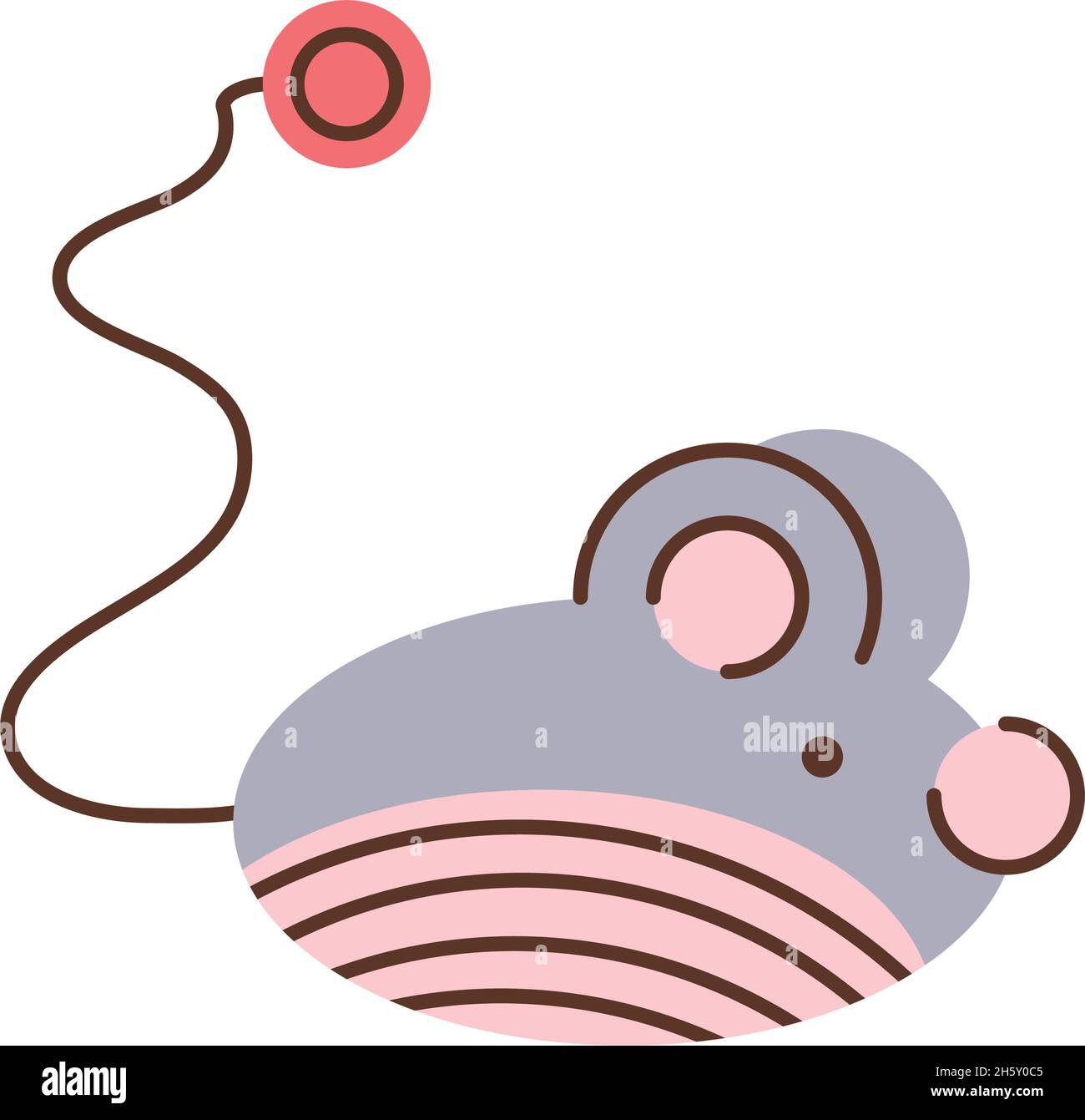 Soft toy mouse Stock Vector Images - Alamy