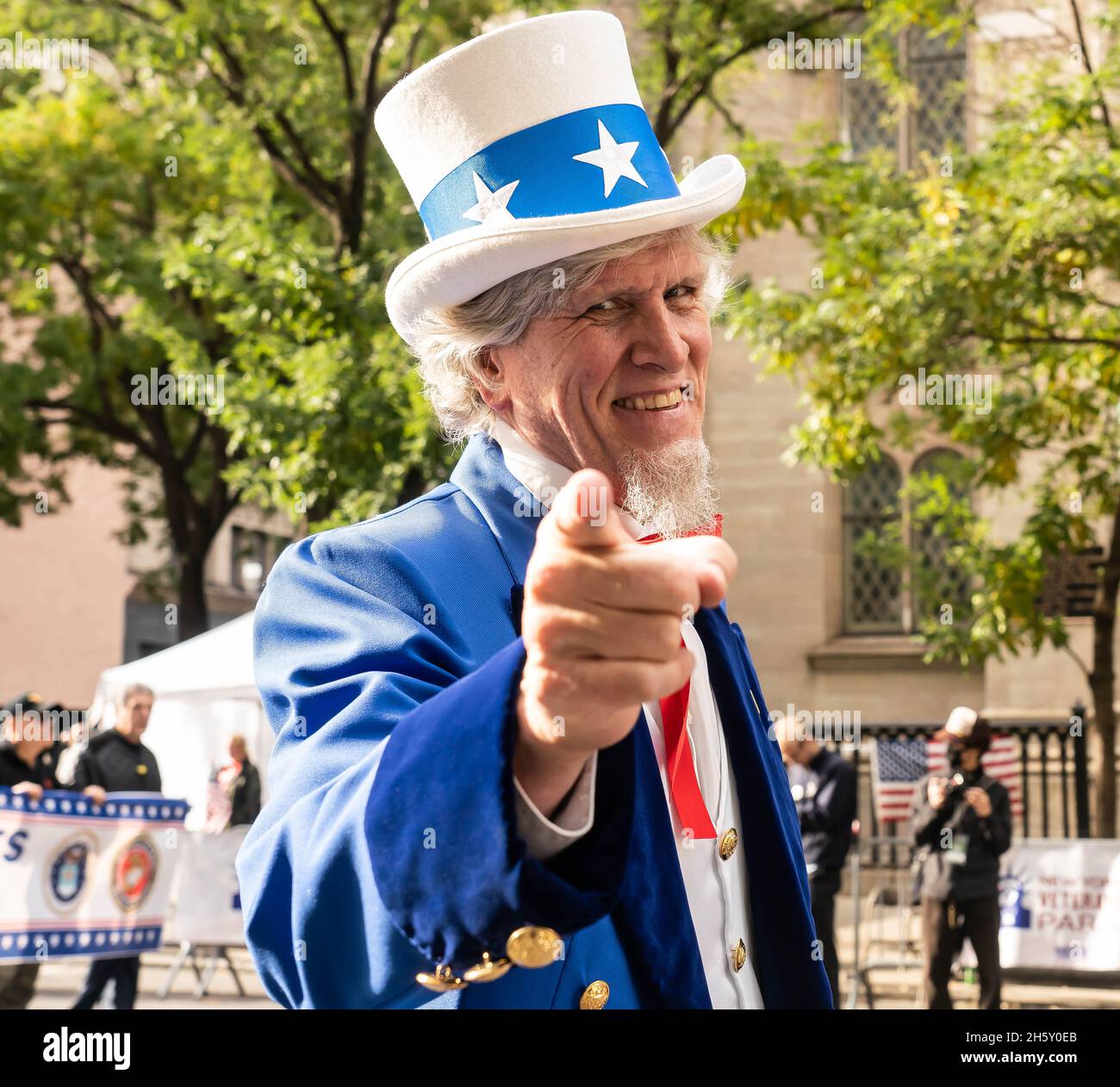 Manhattan, 5th Avenue, New York City USA: November 11, 2021: Annual ...