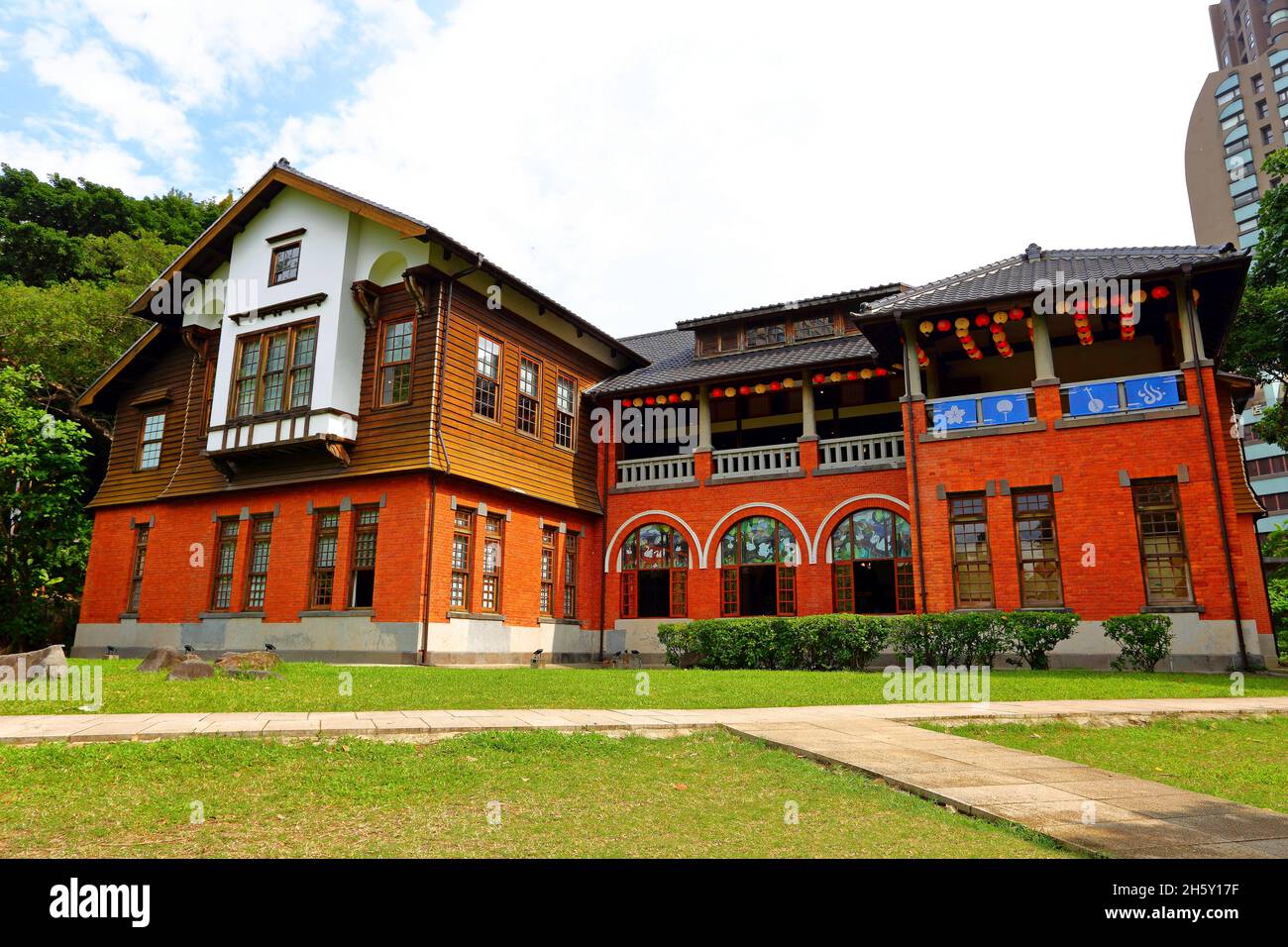 Beitou Hot Spring Museum (Tudor-style museum and former bathhouse) in ...