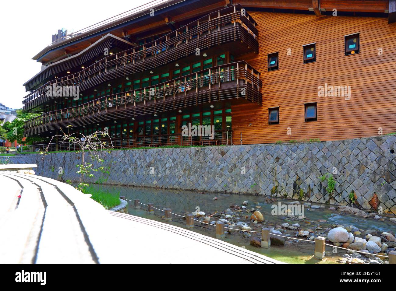 Beitou library (Taipei Public Library Beitou Branch) in Taipei taiwan ...